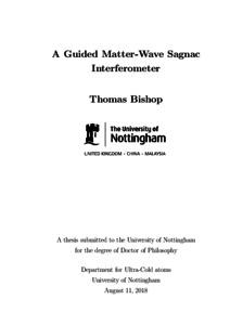 A guided matter-wave Sagnac interferometer - Nottingham ePrints